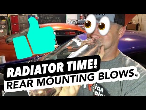 **Rear Mount Radiator Install** - My 34th Attempt - YouTube