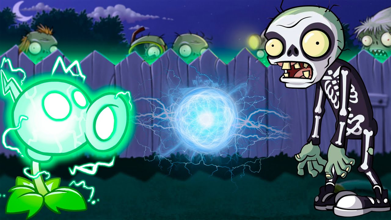 Plants Vs Zombies 2 - A MATCH WITH A LOT OF LIGHTNING!! - YouTube