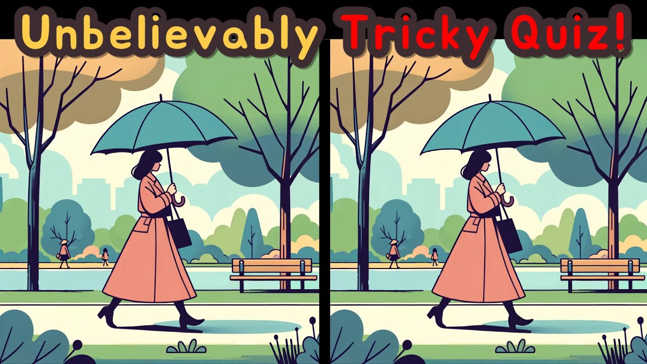 [Find the difference] Unbelievably Tricky Quiz! 🙂 [Spot the difference ...