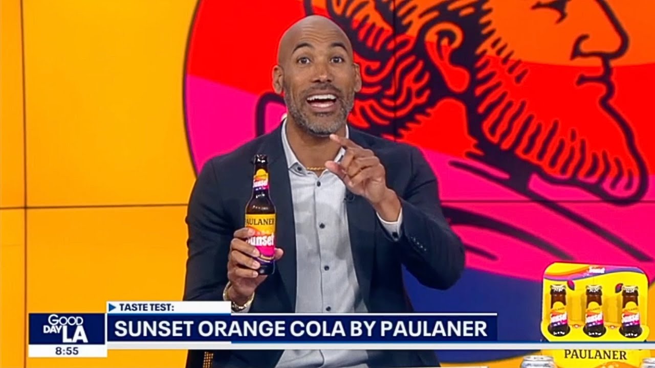 Good Day LA tries Germany's most iconic soda | 03.03.2024 - YouTube