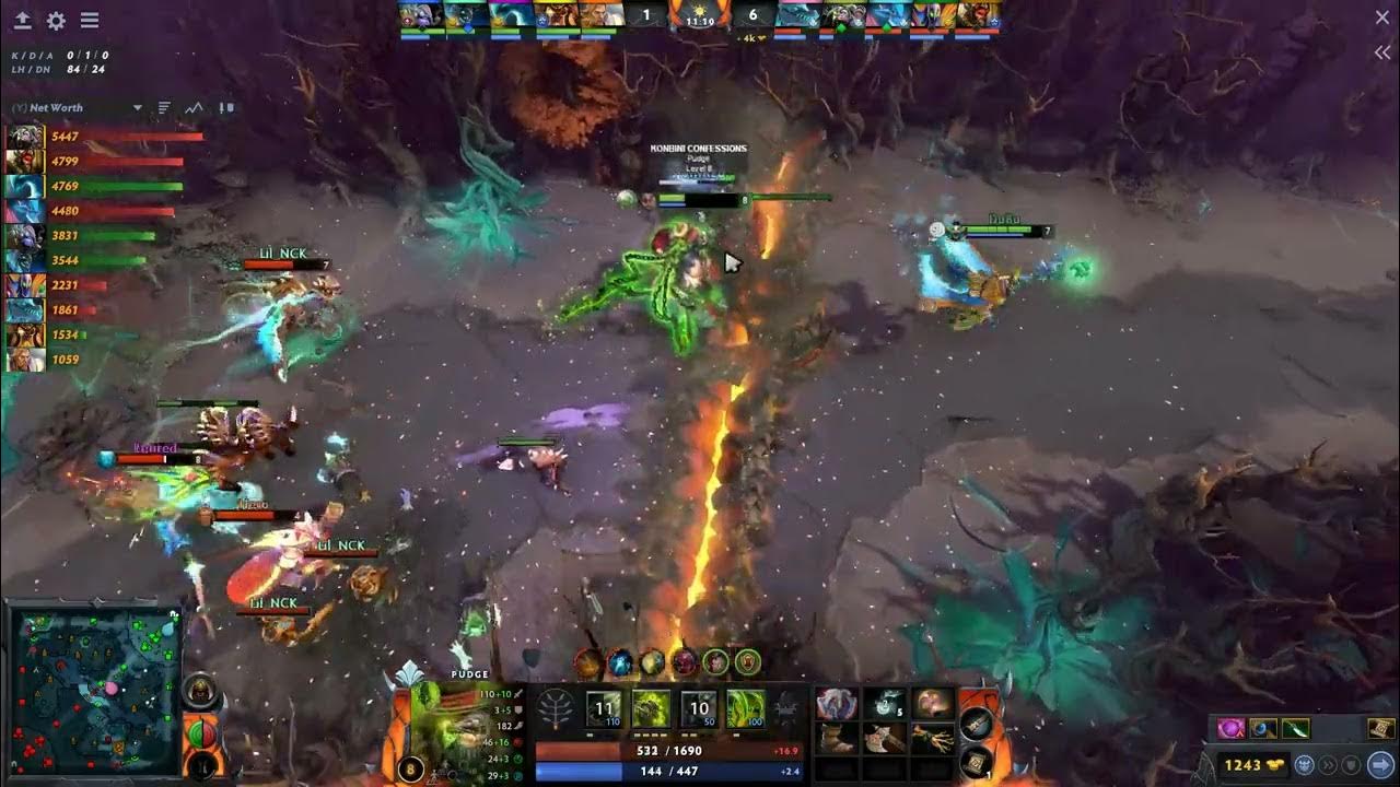 Arteezy - Pudge Safelane | Dota 2 7.32c Gameplay - YouTube