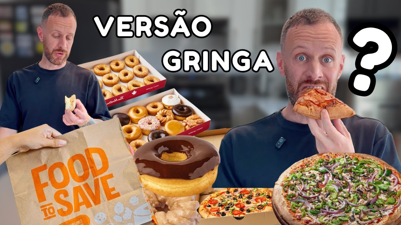 Comida BARATA da Sacola Surpresa GRINGA | Food to Save - YouTube
