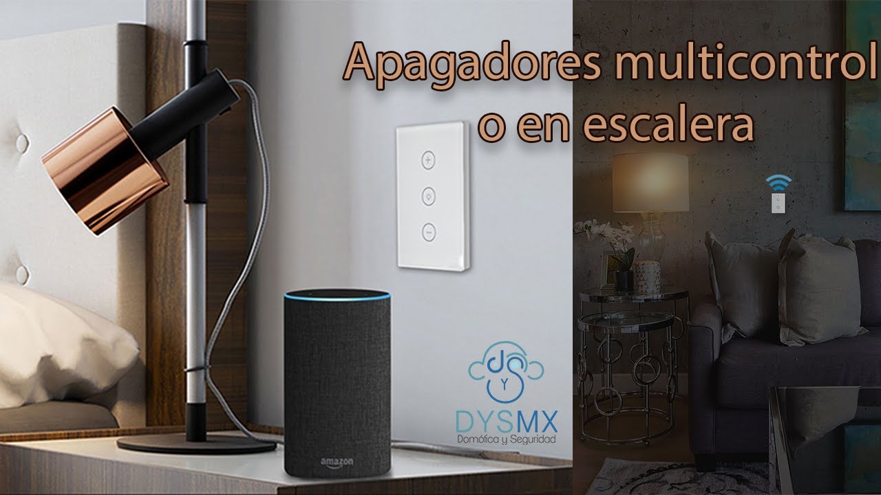 Apagadores inteligentes en escalera con y sin neutro o multicontrol ...