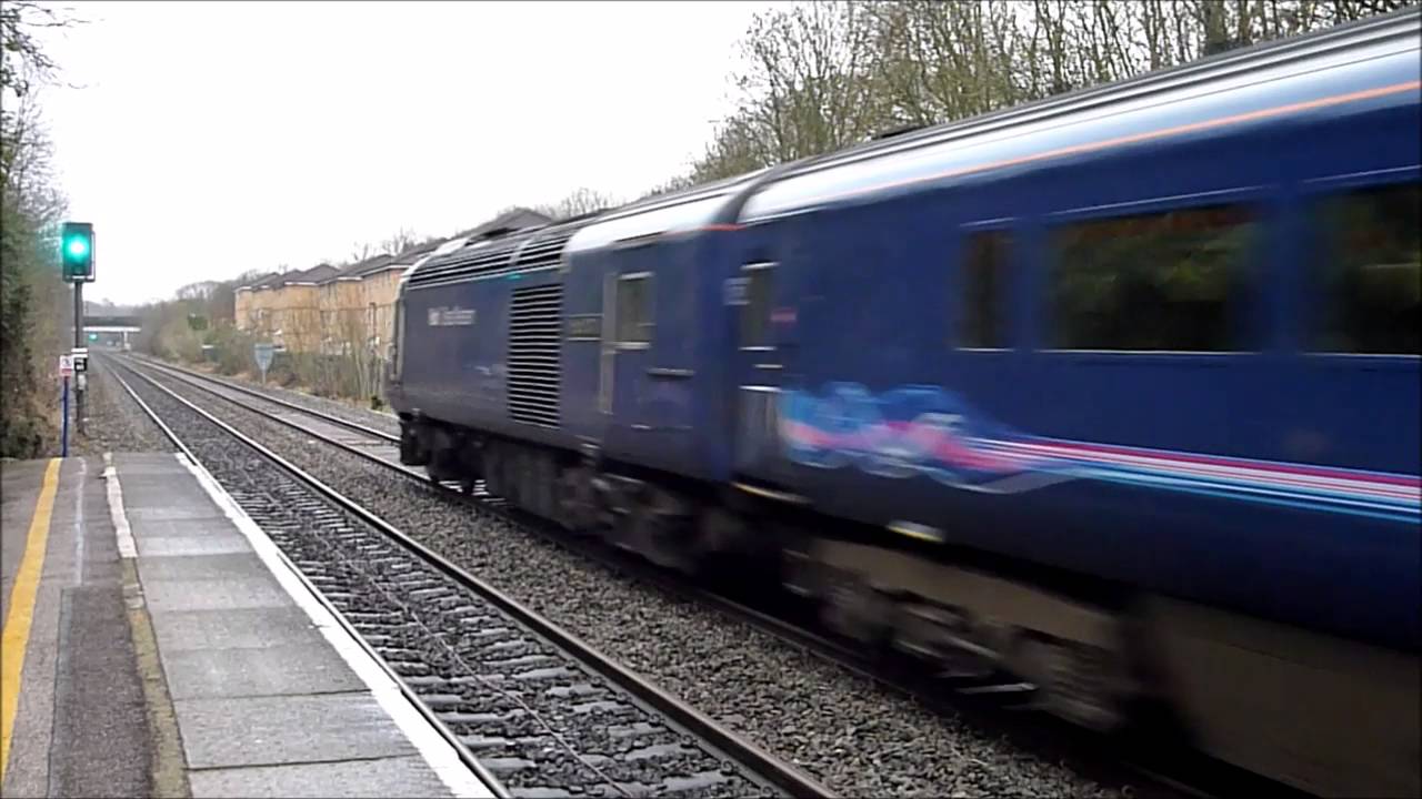 (HD) GWR(First) HST's at Northolt Park, Chiltern 27/12/15 - YouTube