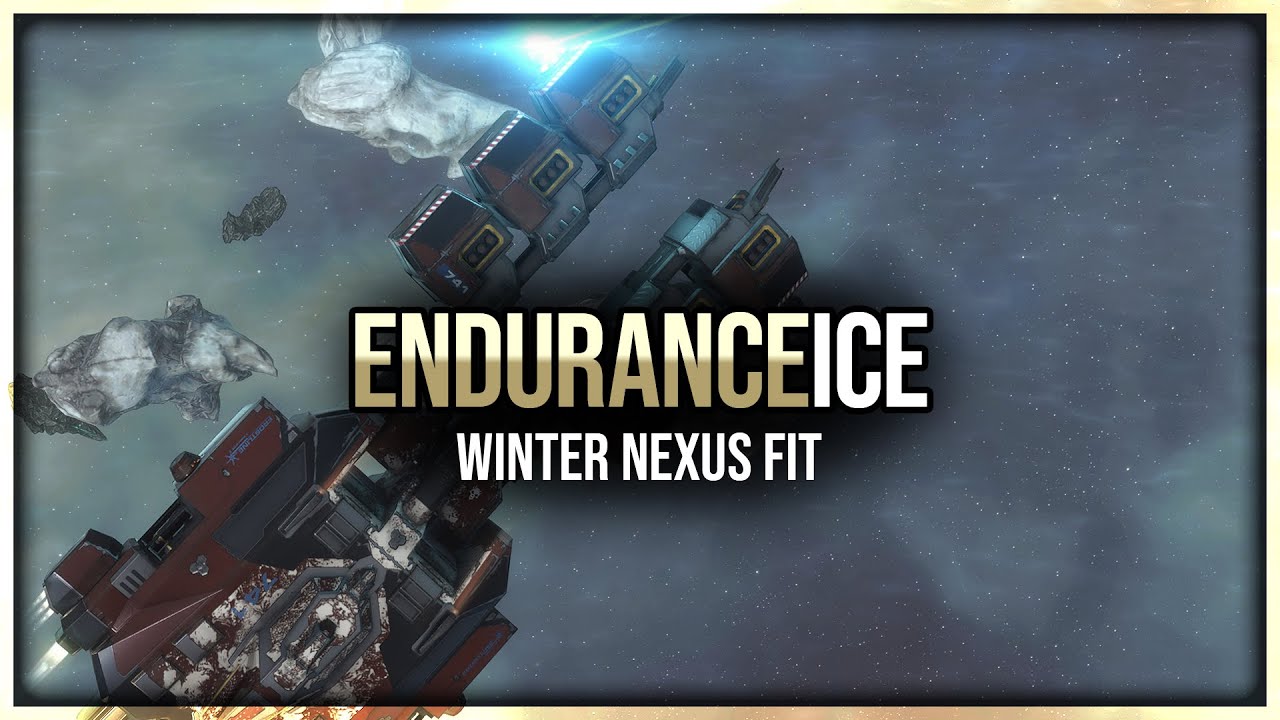 Eve Online - Endurance Ice Mining - Winter Nexus Fit - YouTube