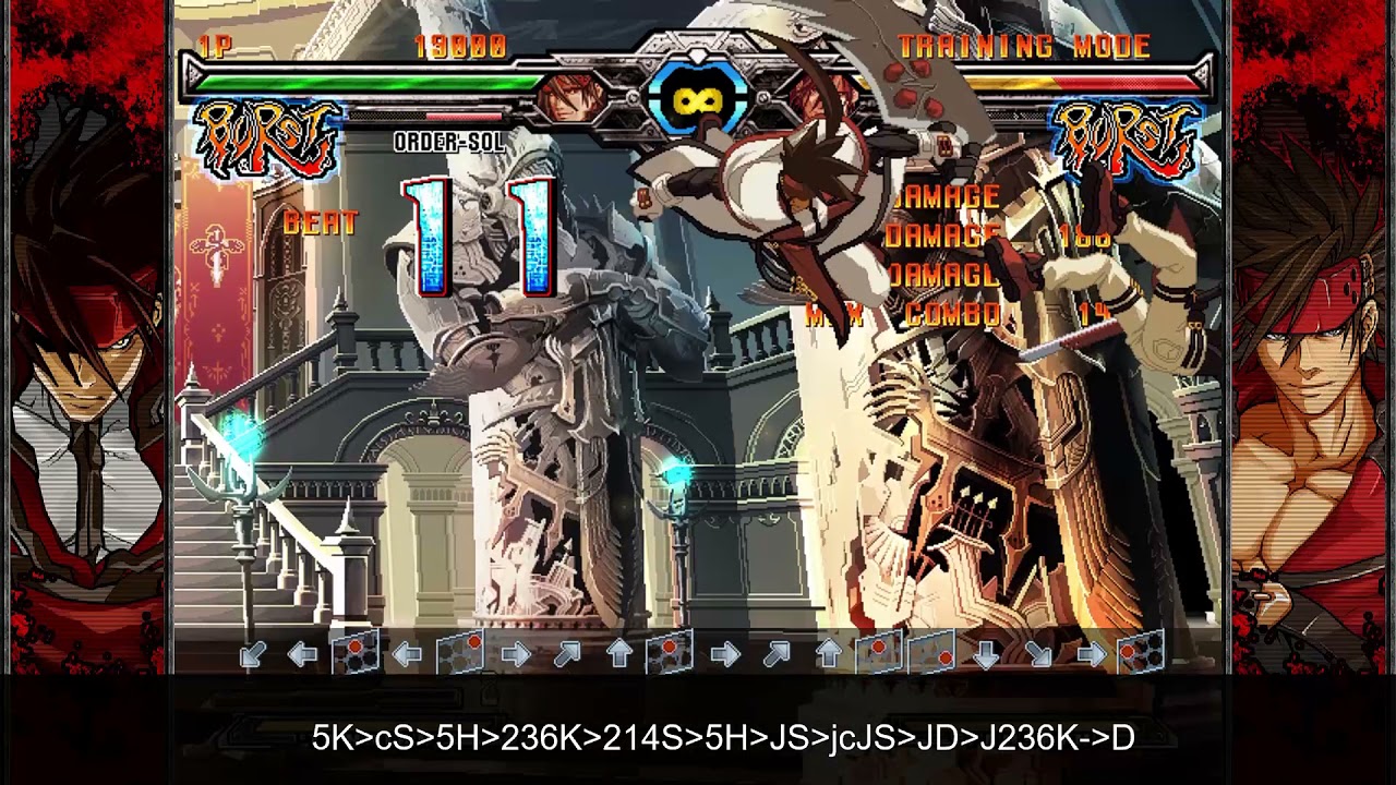 Guilty Gear XX Accent Core Plus R - Order Sol Combos - YouTube