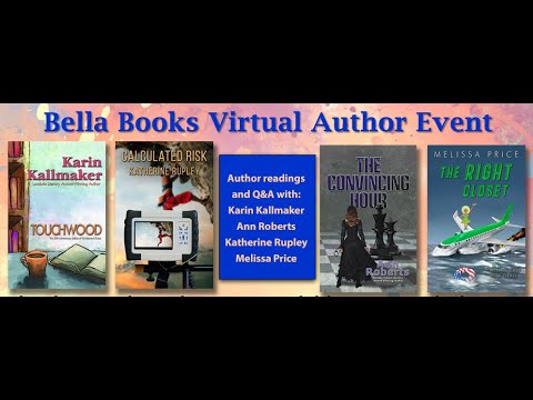 September 2021 Bella Books: Author Corner - Virtual reading - YouTube