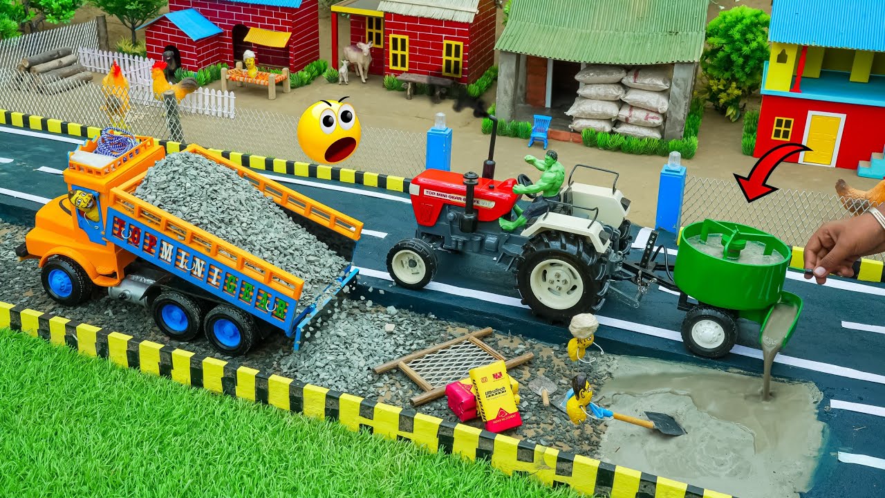 diy tractor mini truck to making modern concrete road construction ...