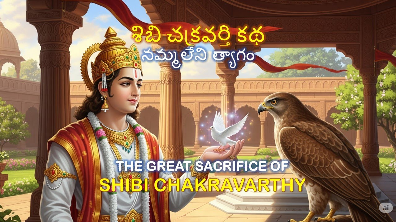 శిబి చక్రవర్తి త్యాగం | Unbelievable Sacrifice of King Shibi | Epic ...
