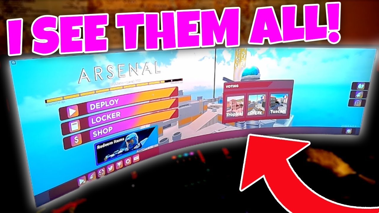 Is An Ultrawide Monitor A Roblox Arsenal Cheatcode? - YouTube