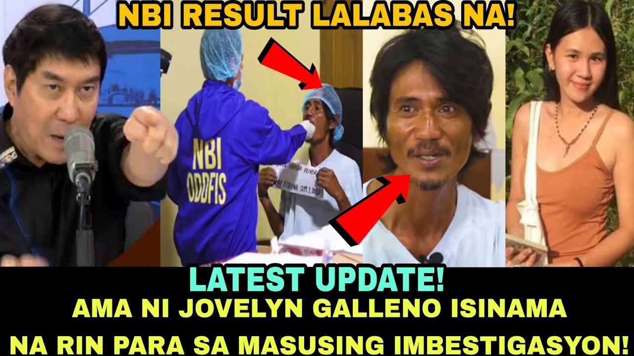 Good news!Ama ni Jovelyn Galleno isinama na rin para sa Masusing ...