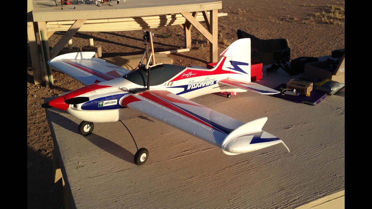 VisionAire first FPV flight - YouTube