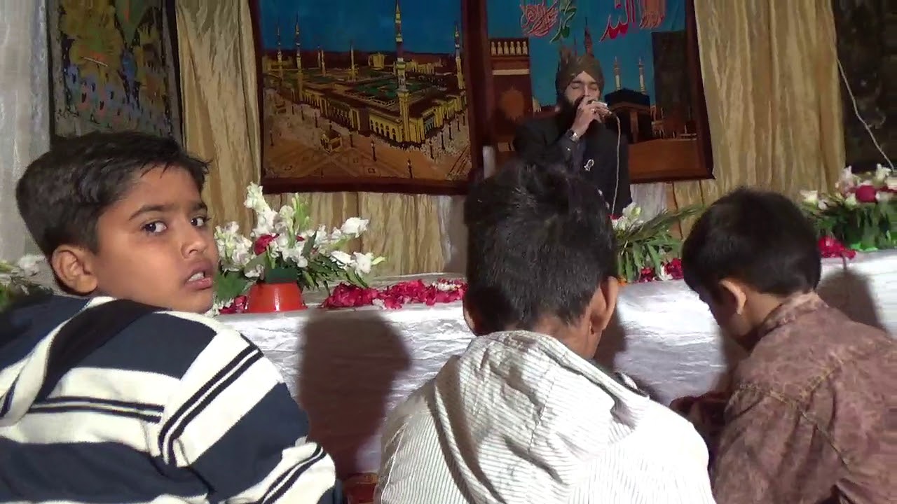 new mehfil 1 hafiz badar shehzad in immad garden lahore 1/12/2018 - YouTube