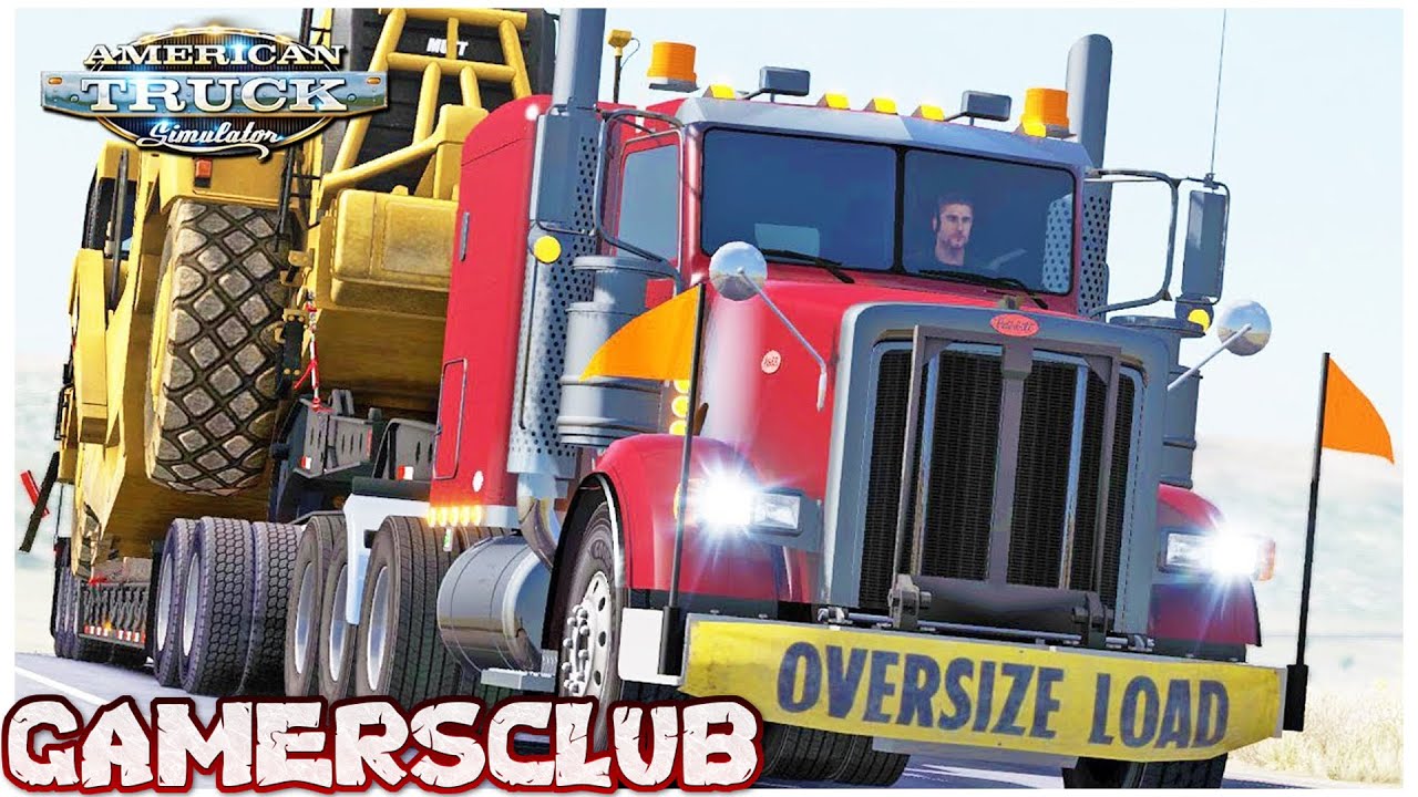 Heavy Mechanical Parts Delivers in American Truck Game | Over size Load ...