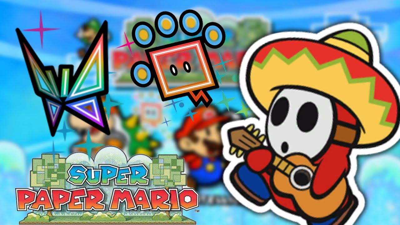 Playing Super Paper Mario For The First Time... - YouTube