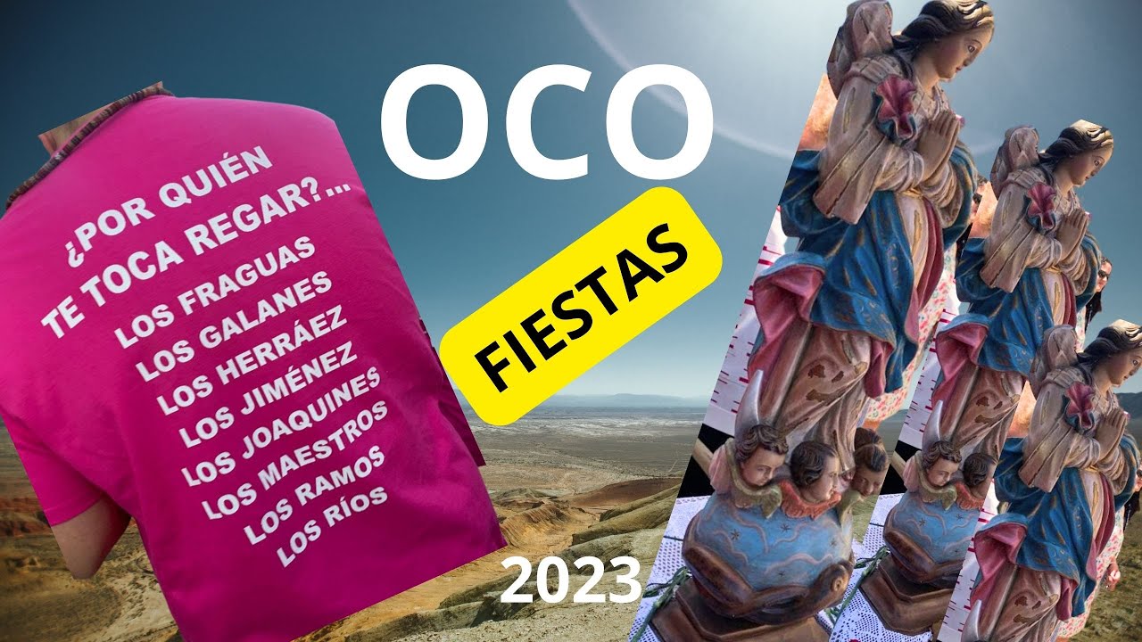 Fiestas Oco, Agosto 2023. - YouTube