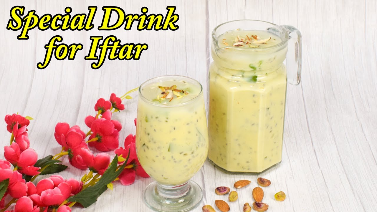 Special Custard Drink for Ramadan - Healthy recipes for Ramadan ...