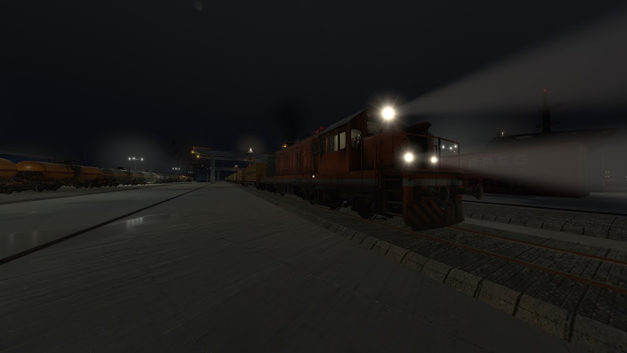 Derail Valley - HB To FF / D6 / HB-FH-95 / Containers - YouTube
