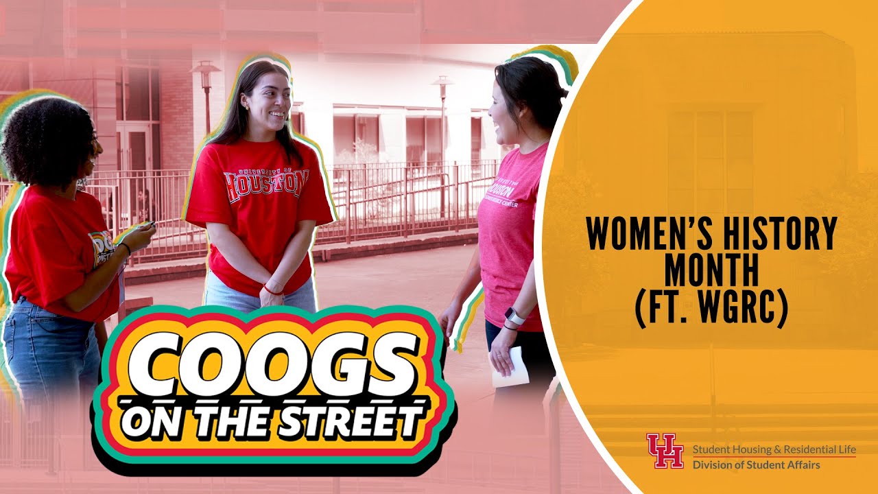 Coogs on the Street: Women's History Month (Ft. WGRC) - YouTube