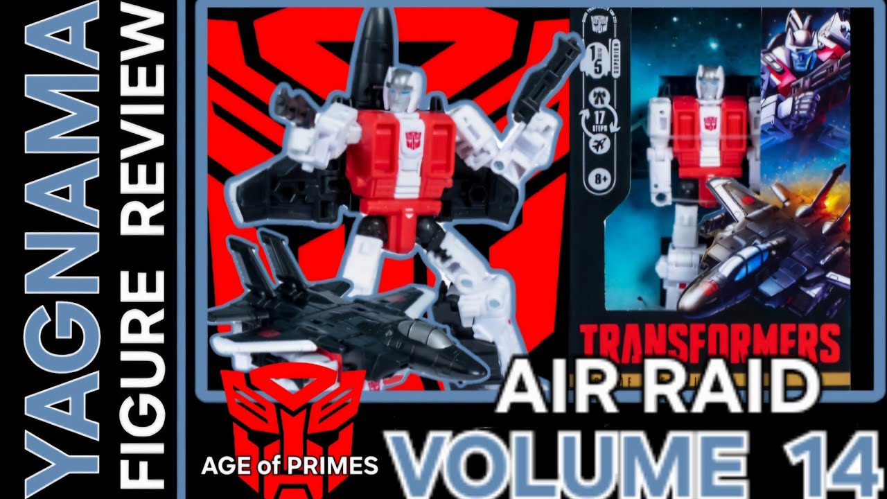 Transformers : Age of Primes - Aerialbot AIR RAID Review - YouTube