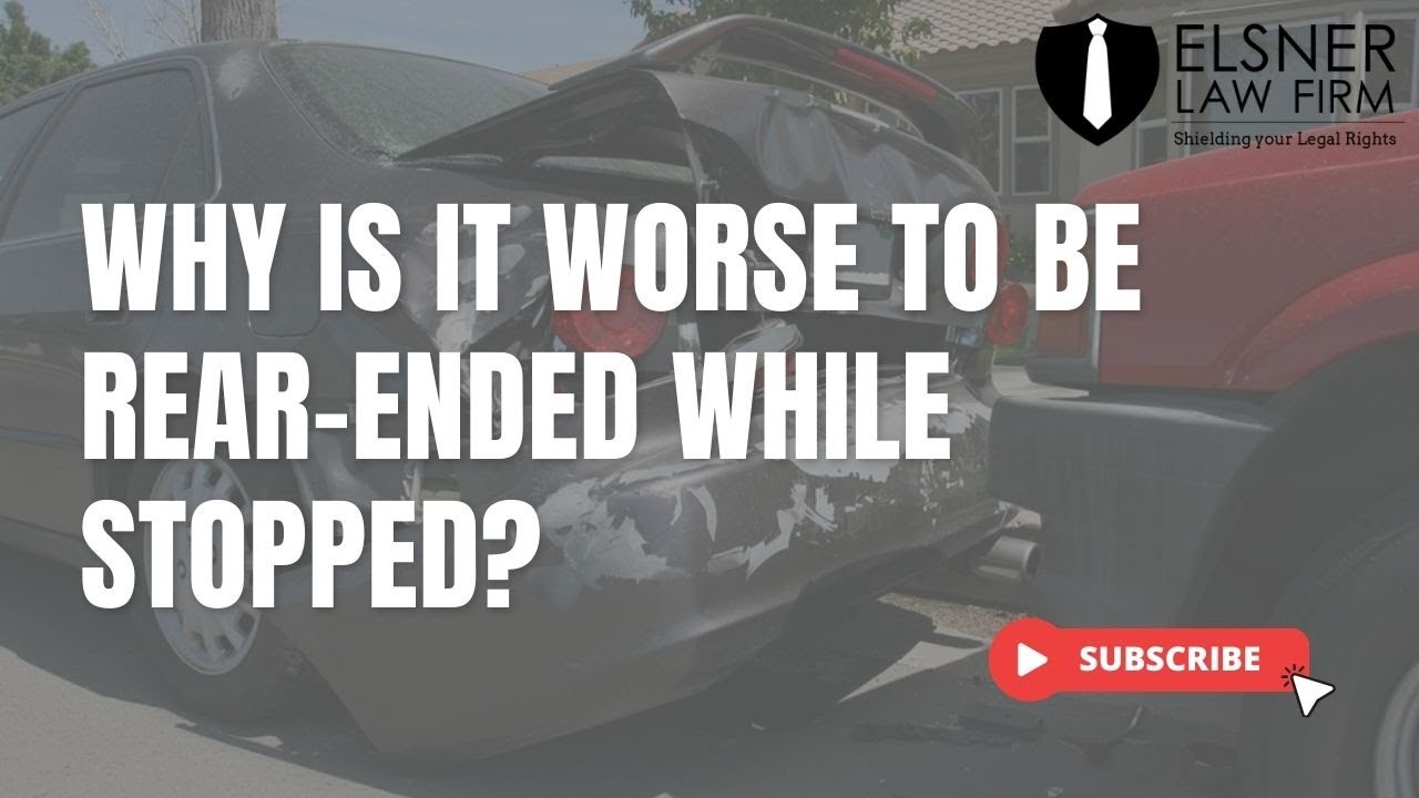 Why is it worse to be rear-ended while stopped? - YouTube