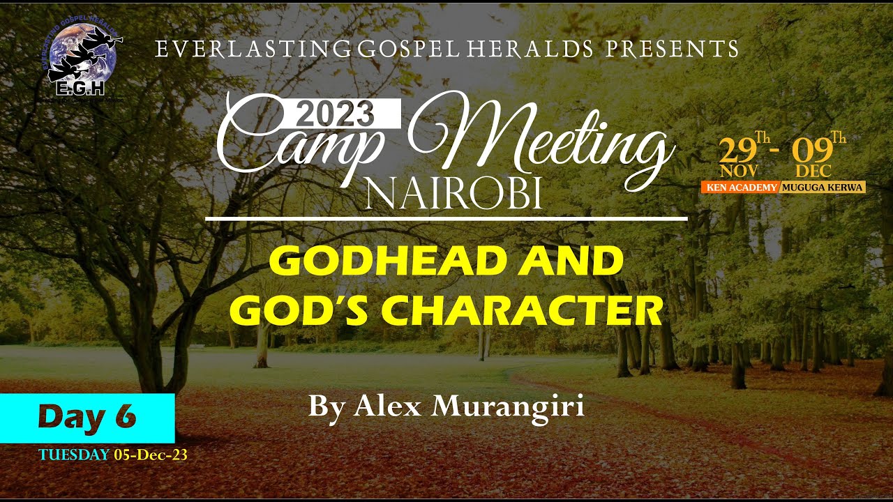 26) GODHEAD AND GOD’S CHARACTER | By Alex Murangiri - YouTube