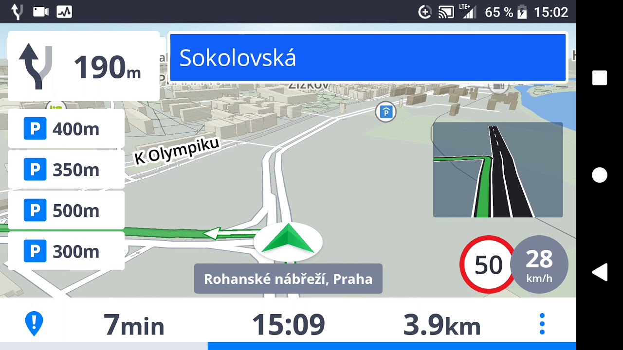 Test app Offiline maps & Navigation shot at SONY XPERIA XZ - YouTube