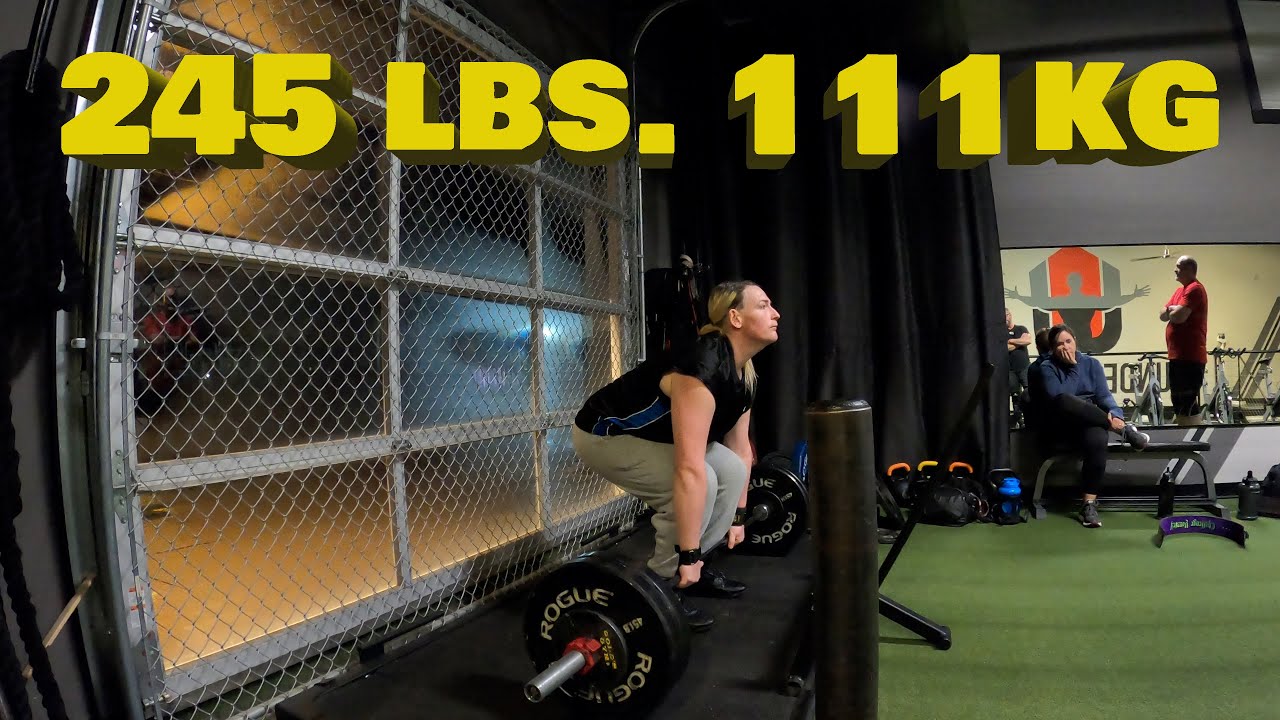 New PB 245 lbs 111 kg for Reps! (Week 14 Deadlifts) - YouTube