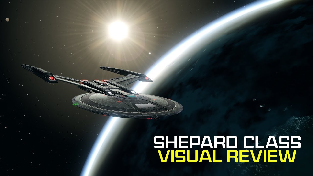 Visual Review | Shepard Class | Star Trek Online - YouTube