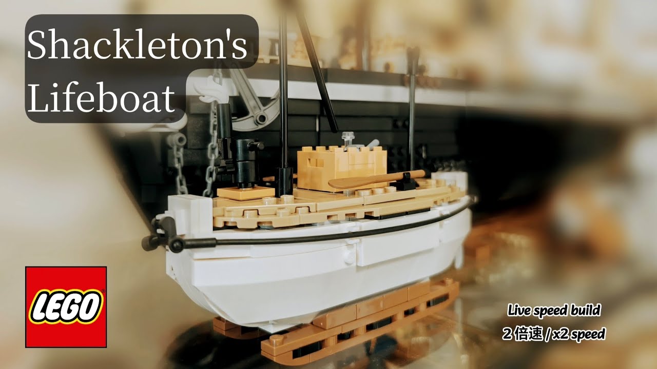 Speed Build - LEGO Shackleton's Lifeboat - YouTube