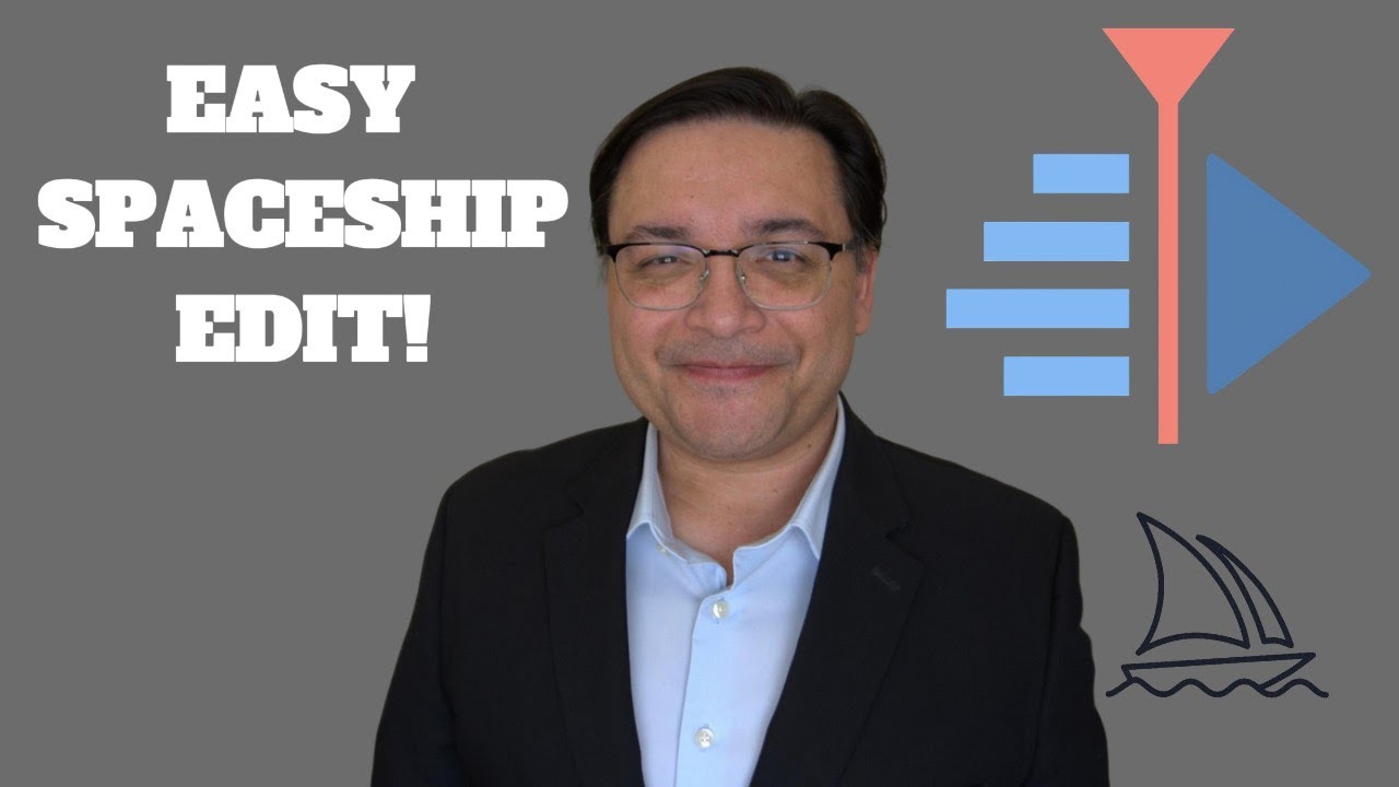 UFO SPACESHIP VFX - KDENLIVE TUTORIAL - YouTube