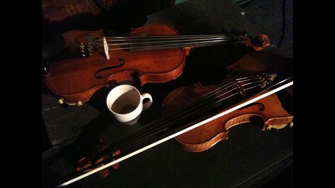 Aaron Till studio fiddling - YouTube