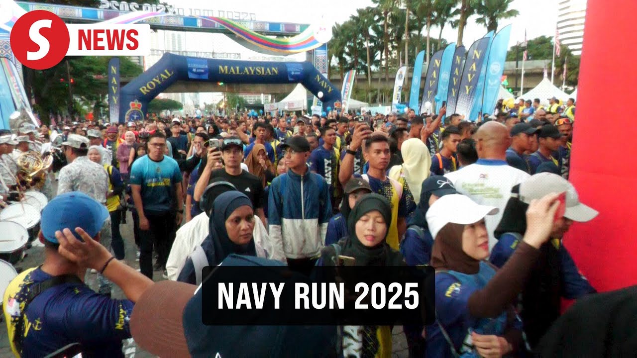 Navy Run 25 draws over 11,000 participants - YouTube