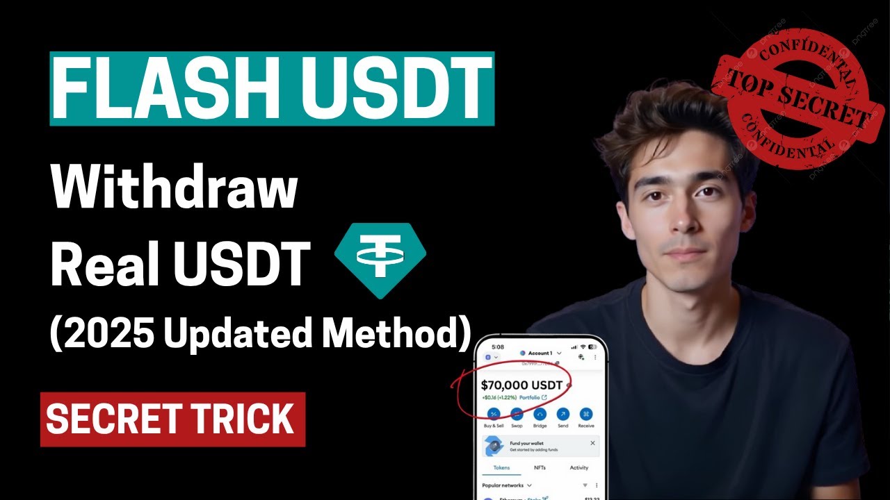 Updated Method to Create Flash USDT in 2025 and Withdraw Real USDT ...