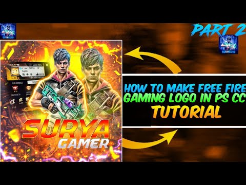 How To Make Creative Gaming Logo In Ps Cc Mobile | Stylish Logo Kaisa ...