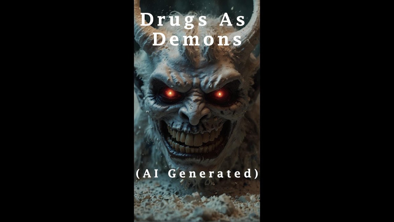 AI Draws Drugs as Demons! - YouTube