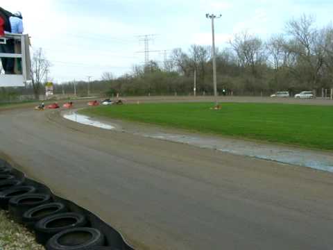 Jules Raceway Wilmington IL Heat 1 Pro April 25 2009 - YouTube