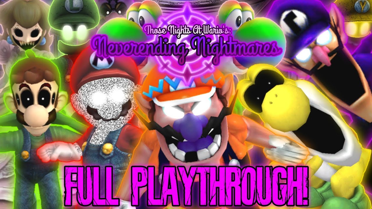 Those Nights At Wario's: Cursed Factory Gameplay | Neverending ...