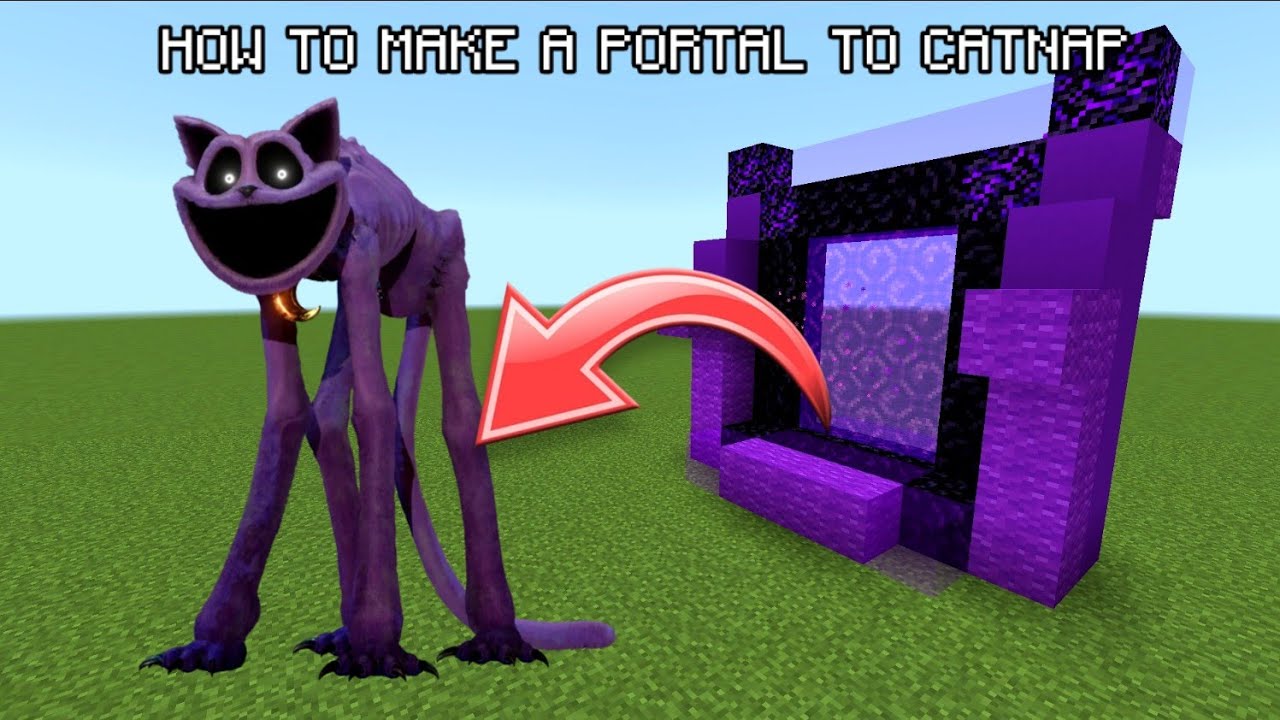 HOW TO MAKE A Portal To Catnap in Minecraft - YouTube