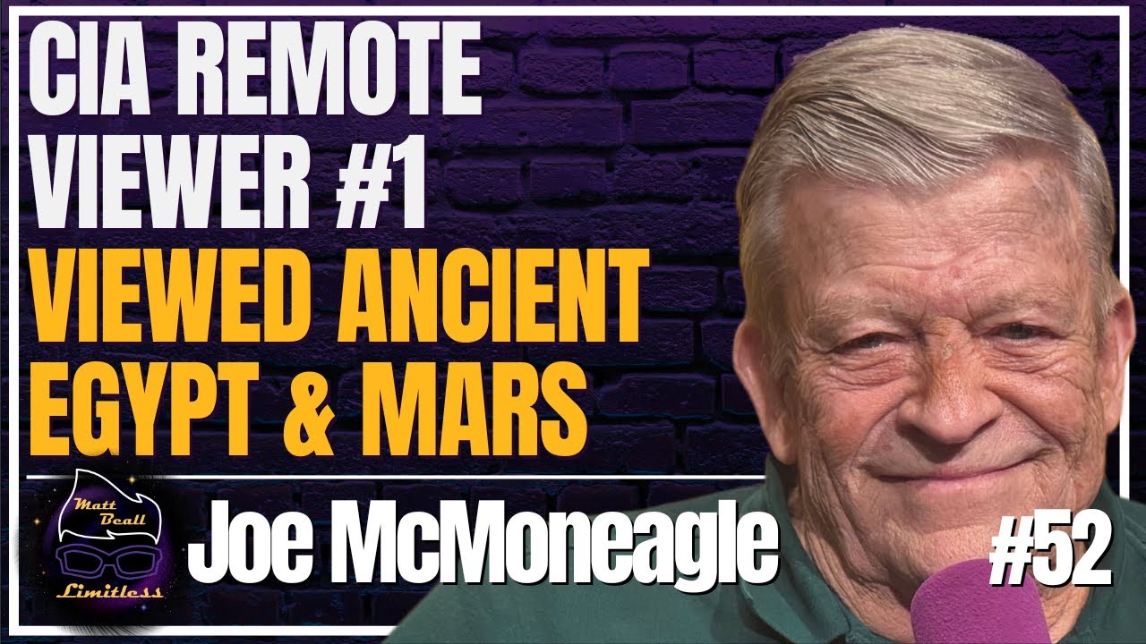 Did CIA's Joe McMoneagle Remote View the Pyramids Being Built? | #52 ...