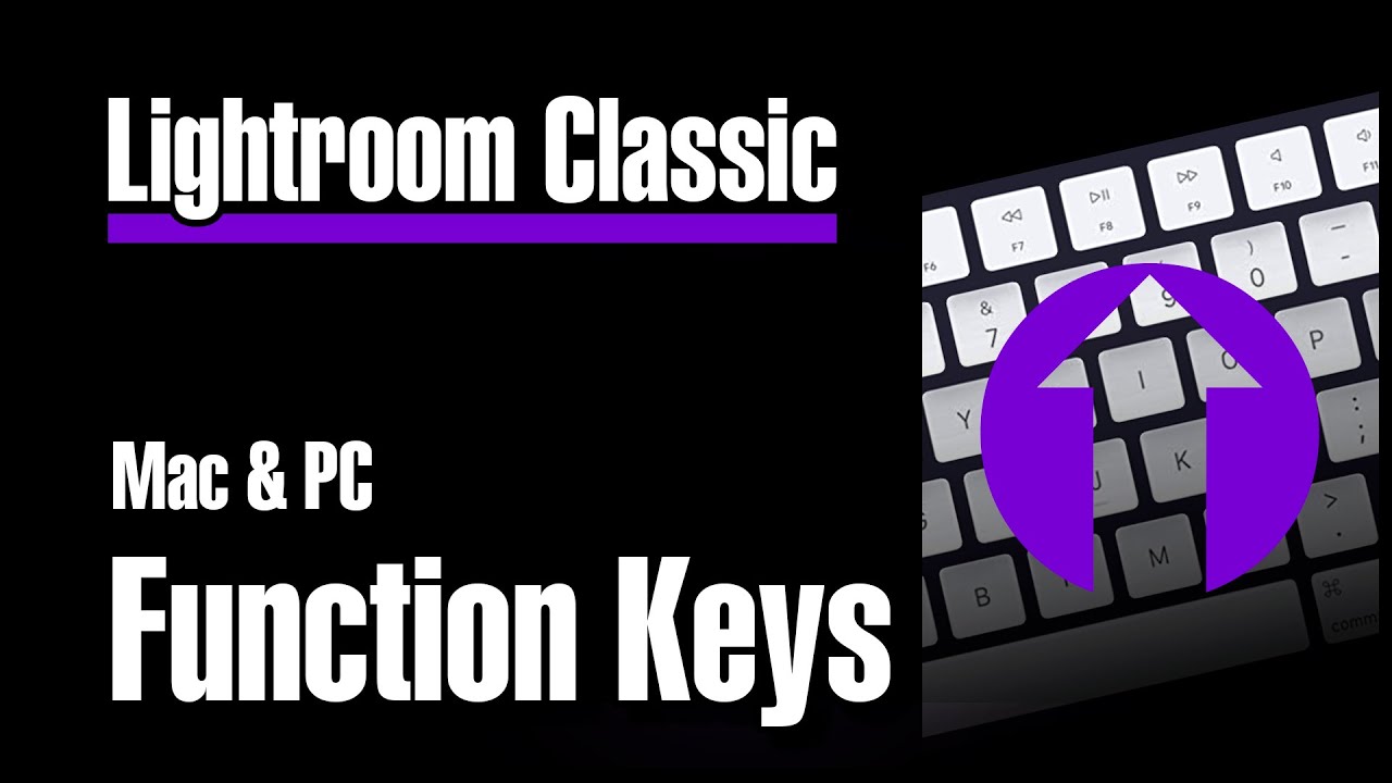 Lightroom Classic Function Keys - YouTube