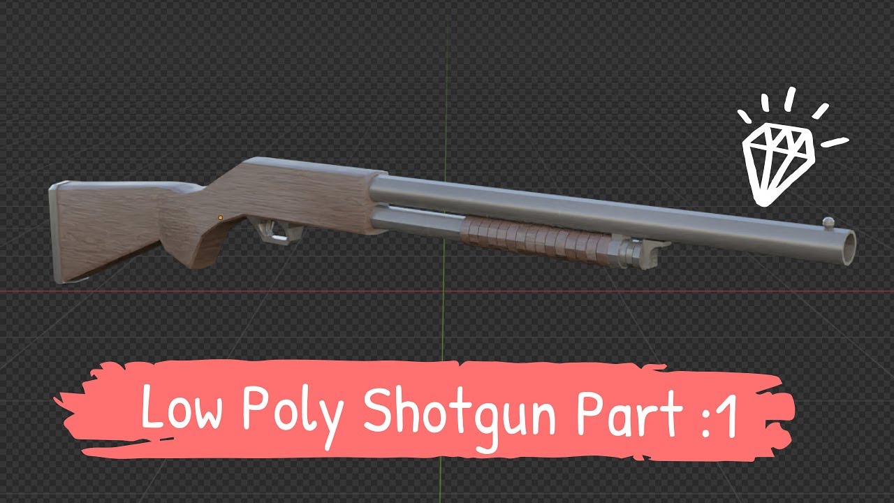 Blender İle shotgun modelleme - Part : 1 - YouTube