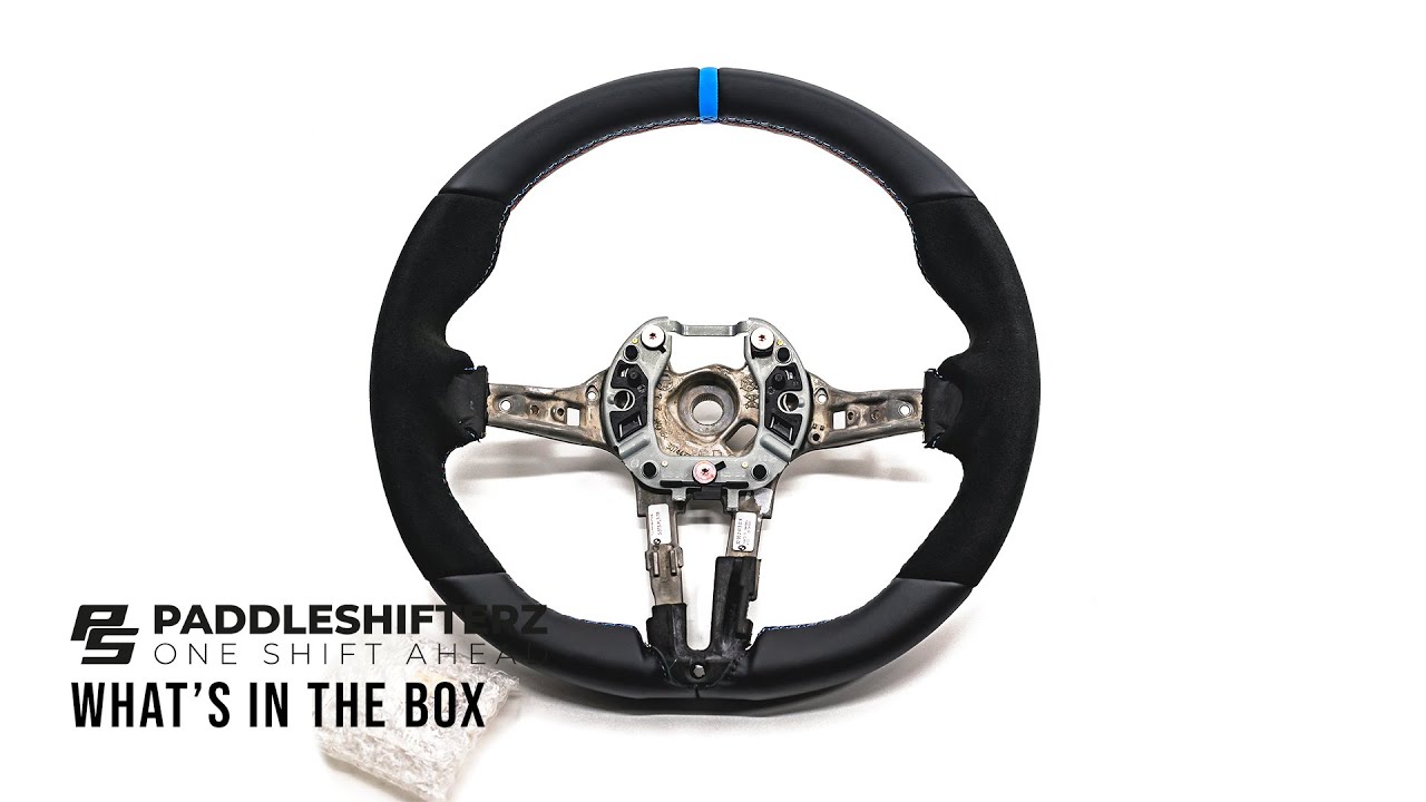 Unboxing - BMW M Performance Alcantara, leather steering wheel ...