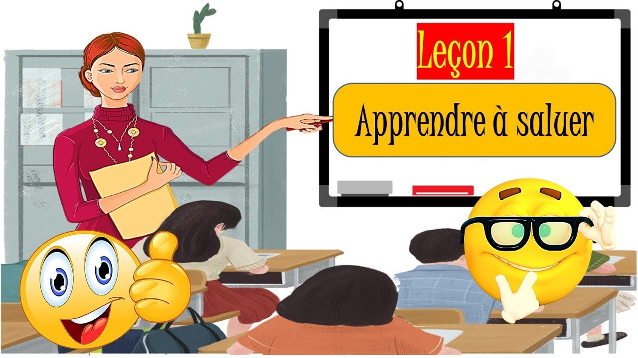 Leçon 1: Apprendre à saluer en français - apprendre le français - YouTube