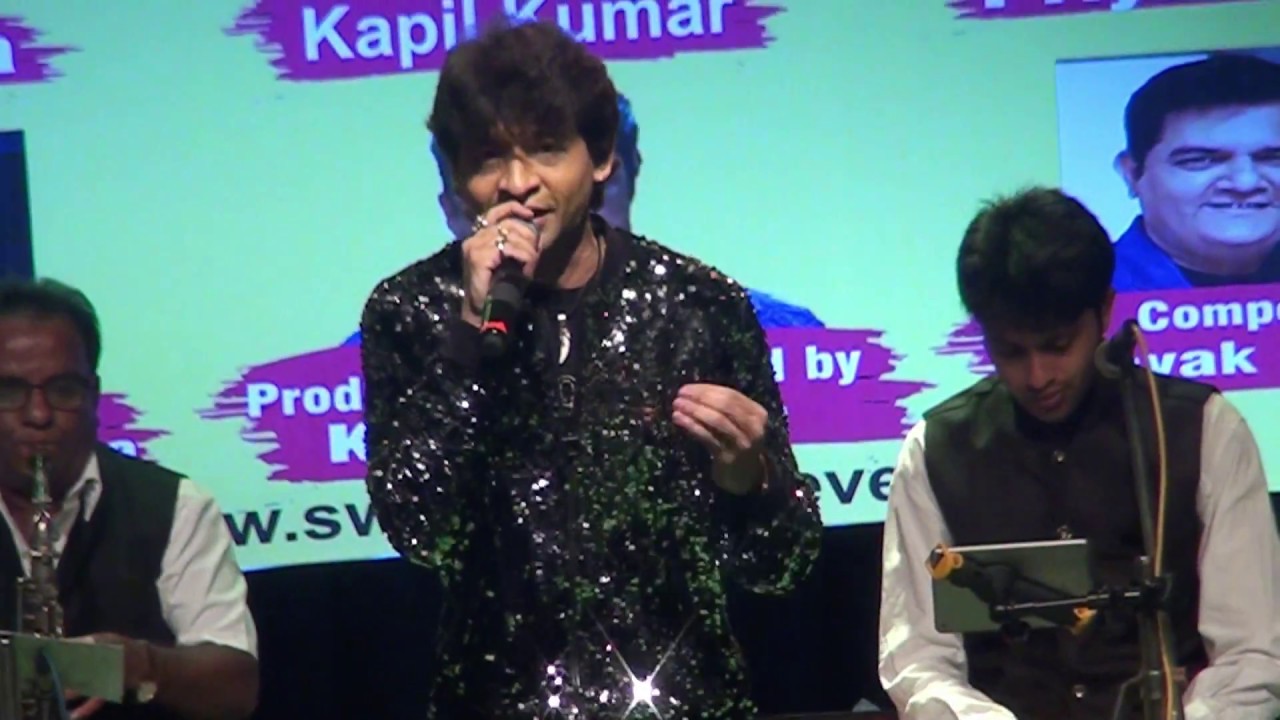 LIVE CONCERT - KAPIL KUMAR| ROTE HUE AATE HAIN SAB (KISHORE KUMAR ...