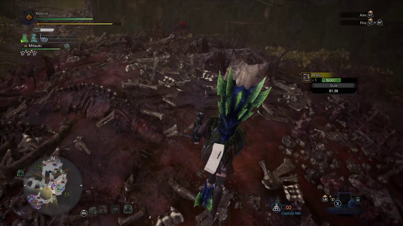 MONSTER HUNTER WORLD - Spiny Moly but I missed it - YouTube