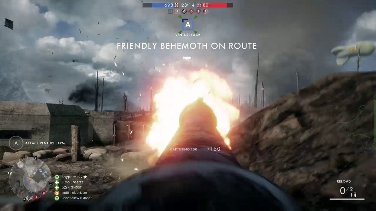 bf1 squad bunched up. - YouTube