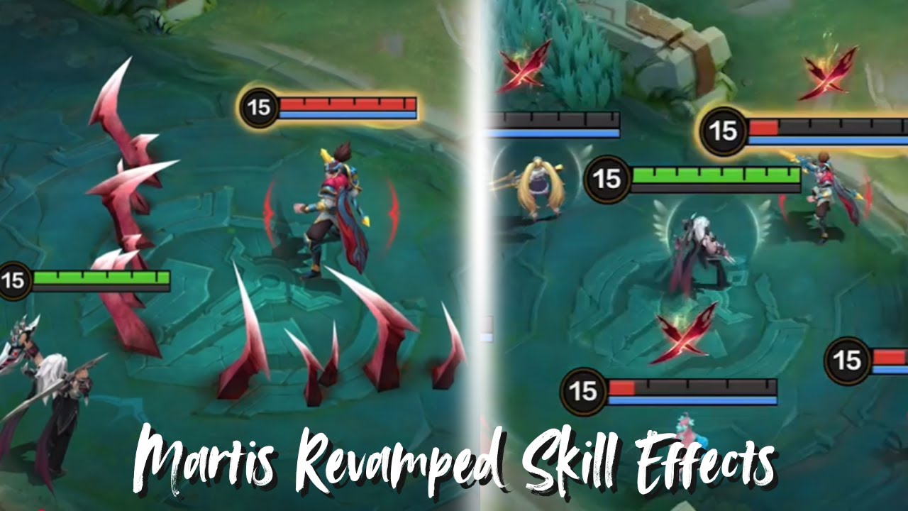 Martis Optimised Skill Effects | MLBB Chinese Server - YouTube
