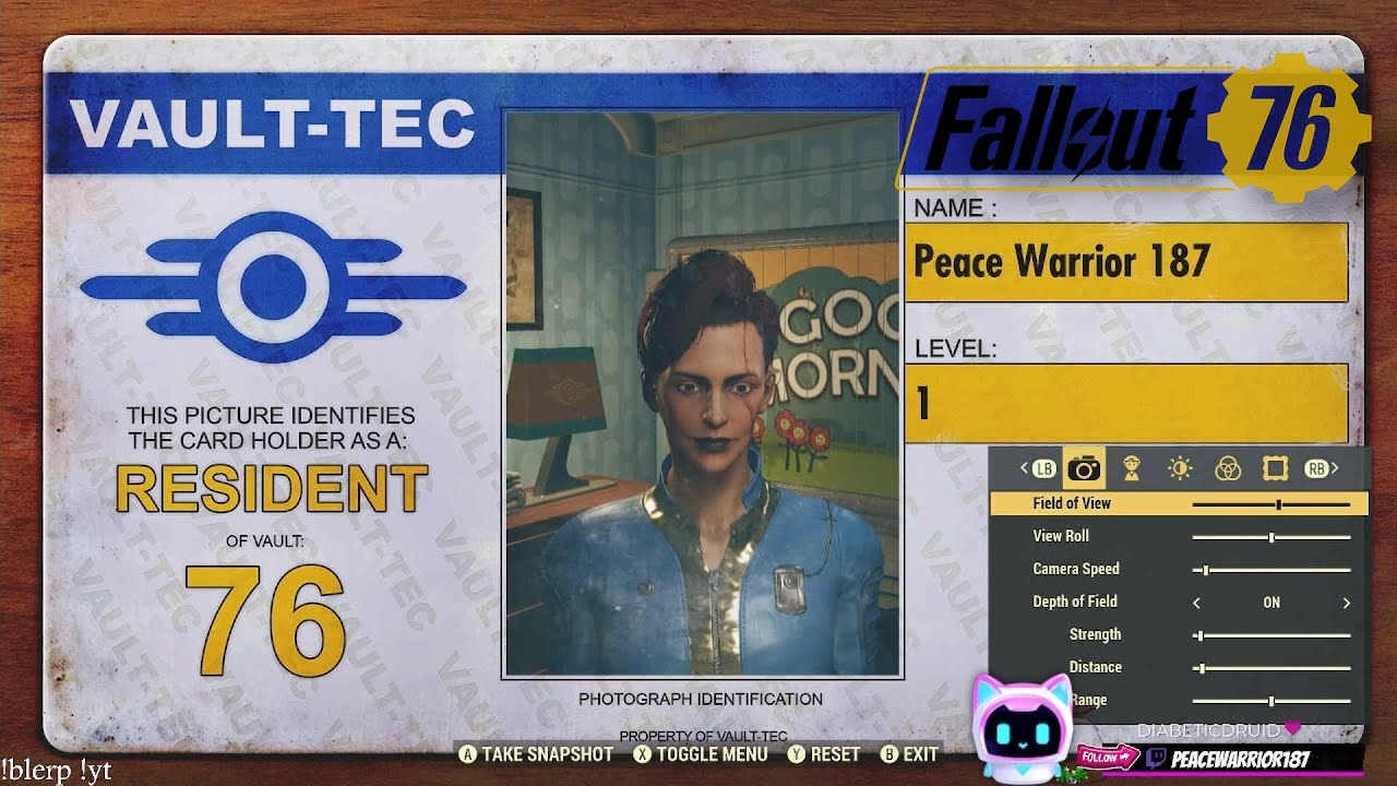 Fallout 76 - Is Peace Warrior Ready for Reclamation Day? - YouTube