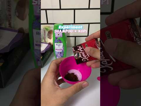 EXPERIMENT SHAMPO + KOPI